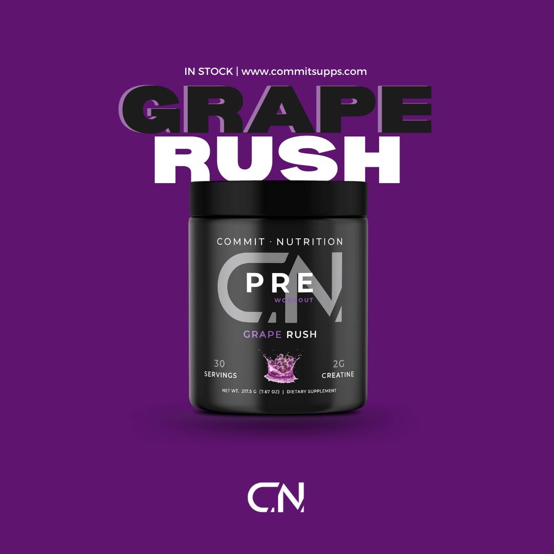PRE - GRAPE RUSH– Commit Nutrition