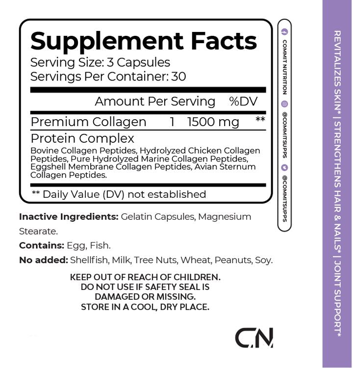 COLLAGEN - FULL SPECTRUM– Commit Nutrition